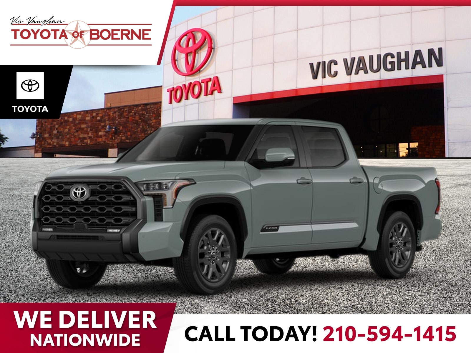 2026 Toyota Tundra Platinum Boerne TX | Vic Vaughan Toyota of Boerne ...